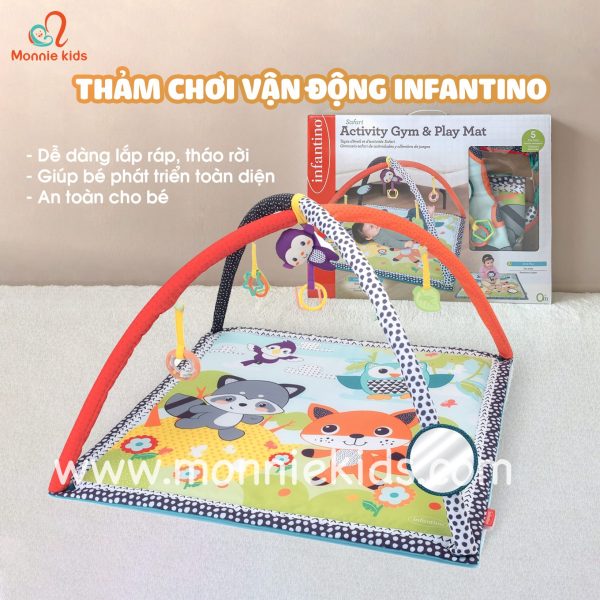 THẢM CHƠI VẬN ĐỘNG INFANTINO – NIGHT SAFARI – Monnie Kids – Chuỗi Cửa ...