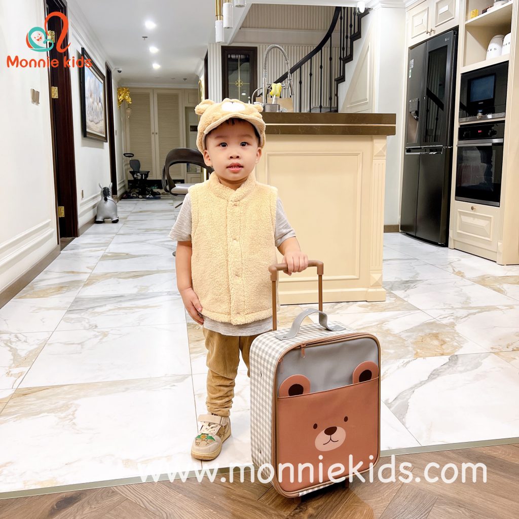 VALI DU LỊCH GẤU THỎ DỄ THƯƠNG CHO BÉ – Monnie Kids – Chuỗi Cửa Hàng Đồ ...